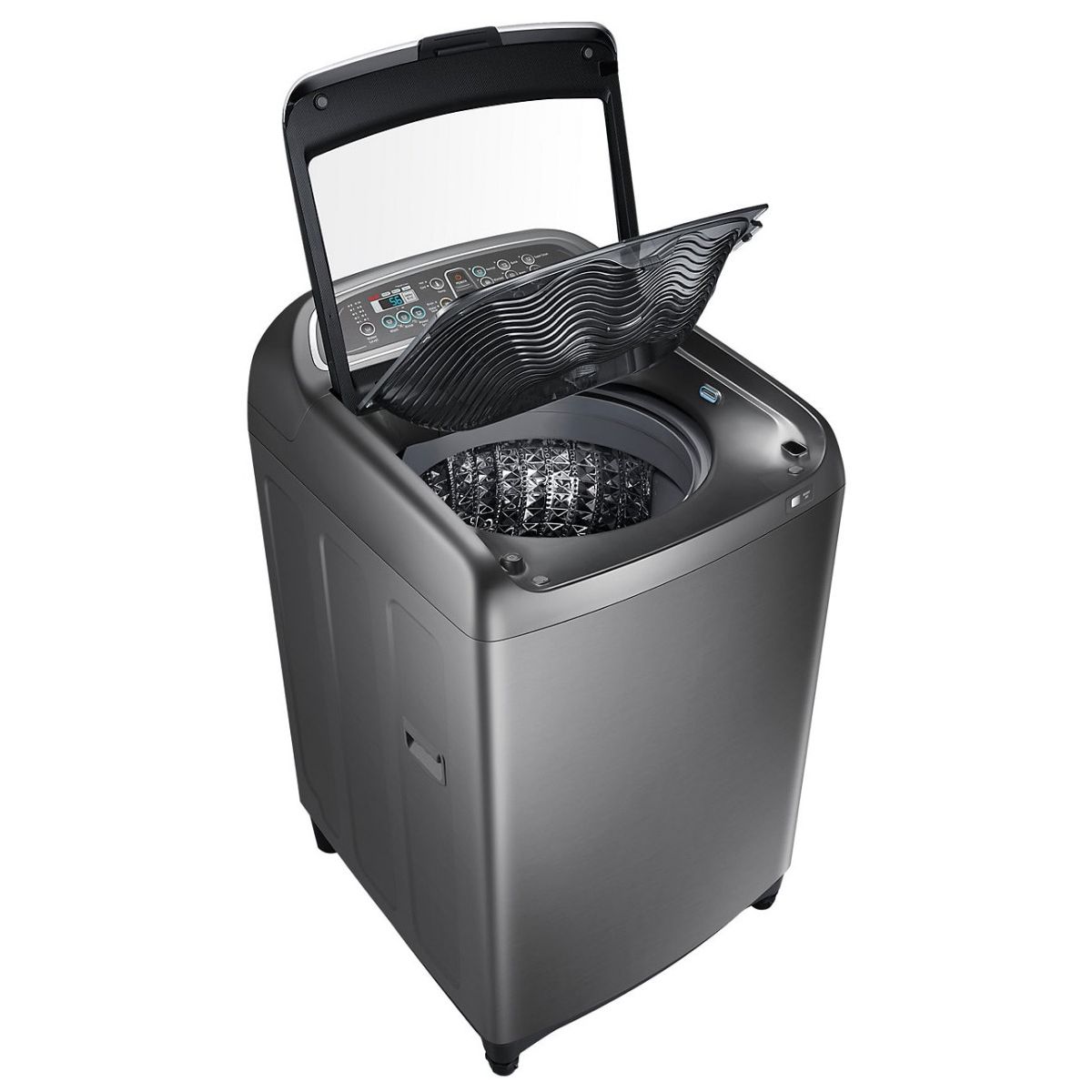 Samsung Top Loading Digital Washing Machine, 18 KG, Silver ...