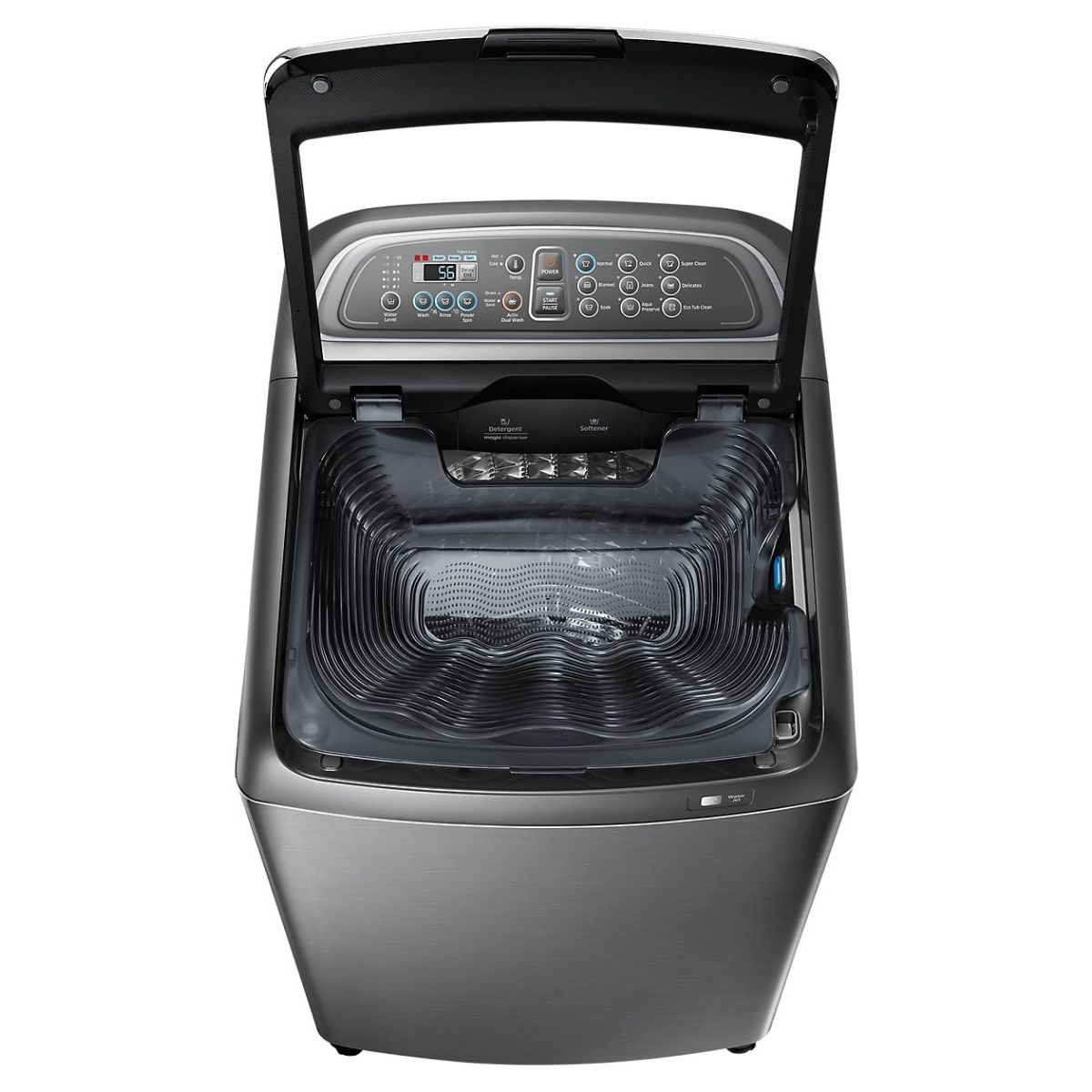 Samsung Top Loading Digital Washing Machine, 18 KG, Silver ...